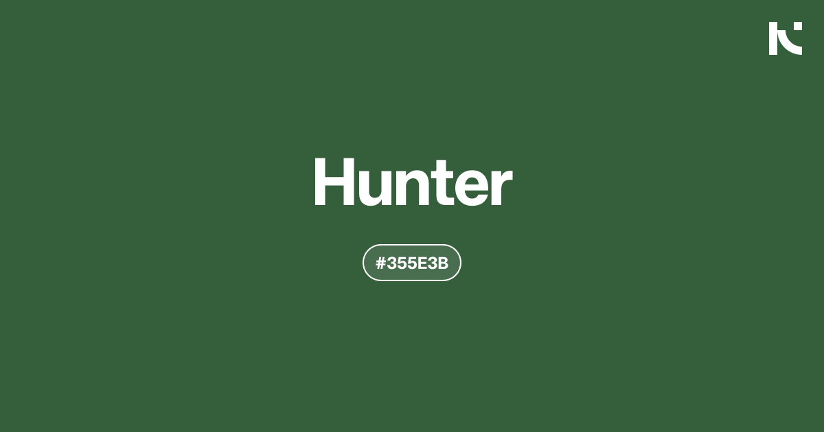 Hunter | color meaning, hex code, palettes, images