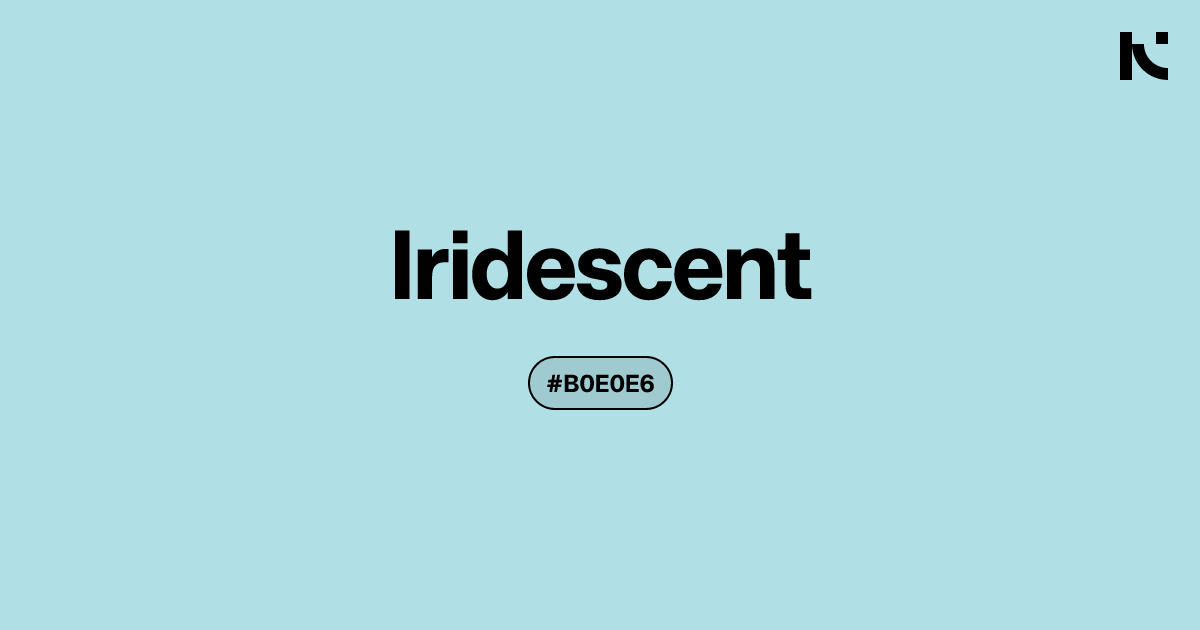 Iridescent | color meaning, hex code, palettes, images