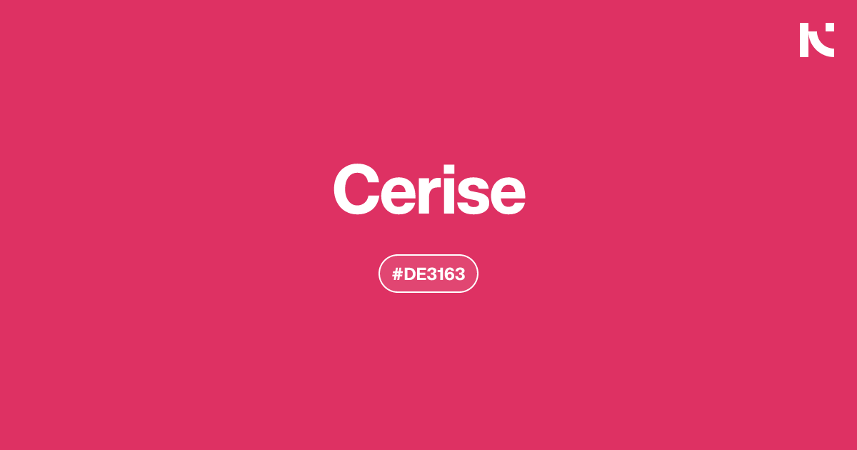 Cerise | color meaning, hex code, palettes, images
