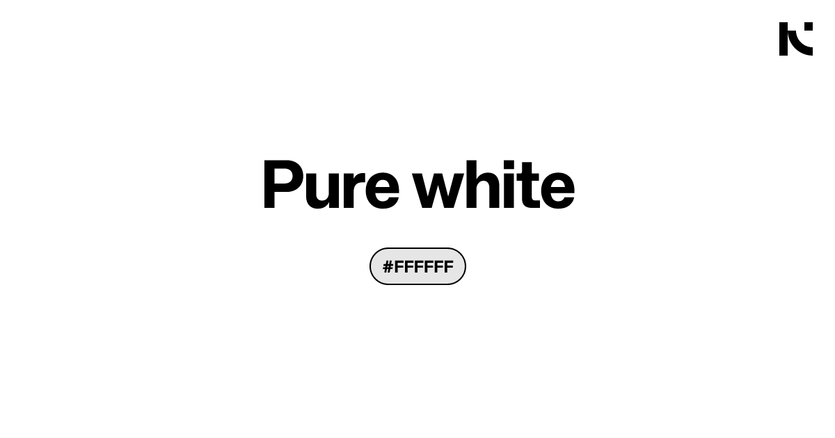 Pure white | color meaning, hex code, palettes, images